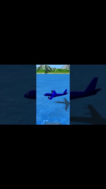 Flying PV-40 around the Main Island | Turboprop Flight Simulator #shorts