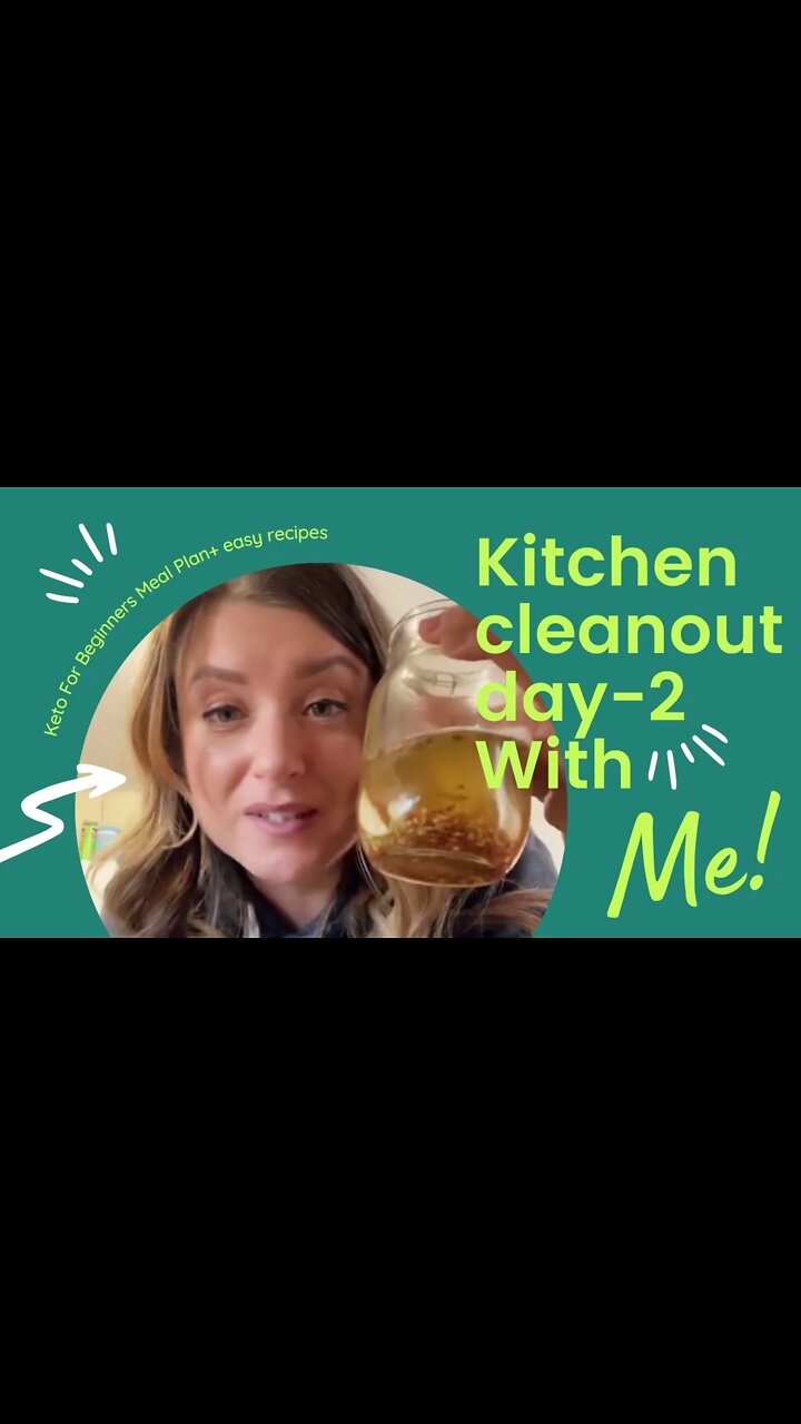 Kitchen Cleanout Day 2 #kitchenclean #cleanout #eatathome