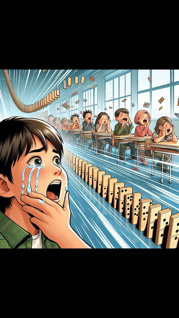 Epic Domino Cascade: Witness the World's Longest Chain Reaction