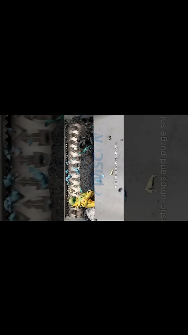 Lump & purge shredding | Plastic recycling