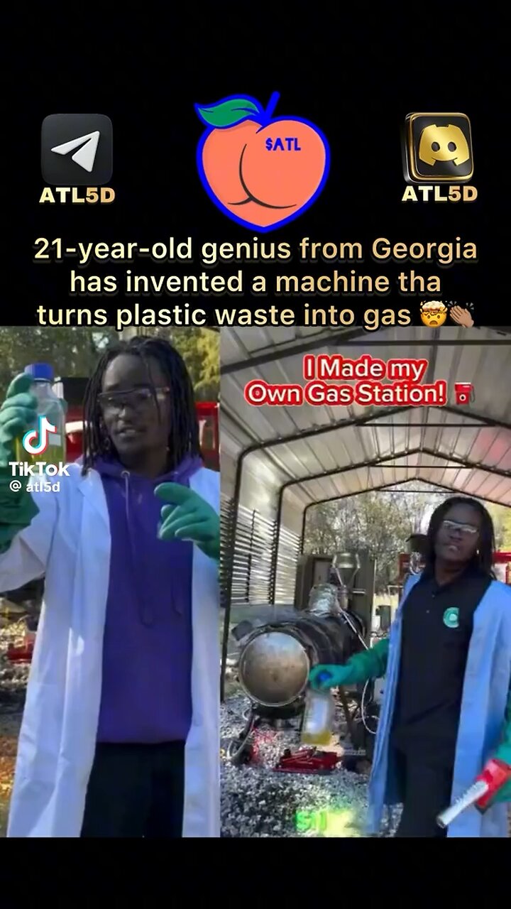 Georgia Genius Turns Plastic Into Gas