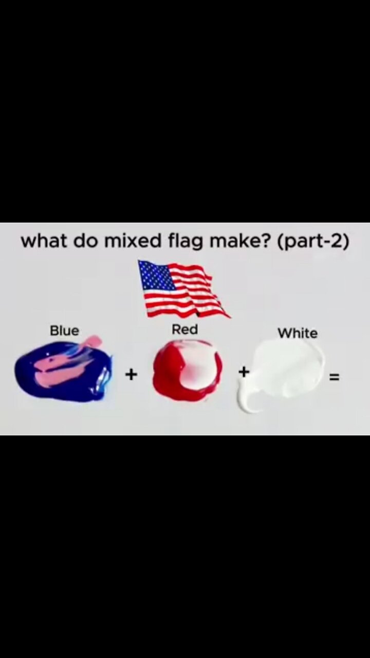 What do mixed flag colors make? (part-2) #paintmixing #colormixing # ...