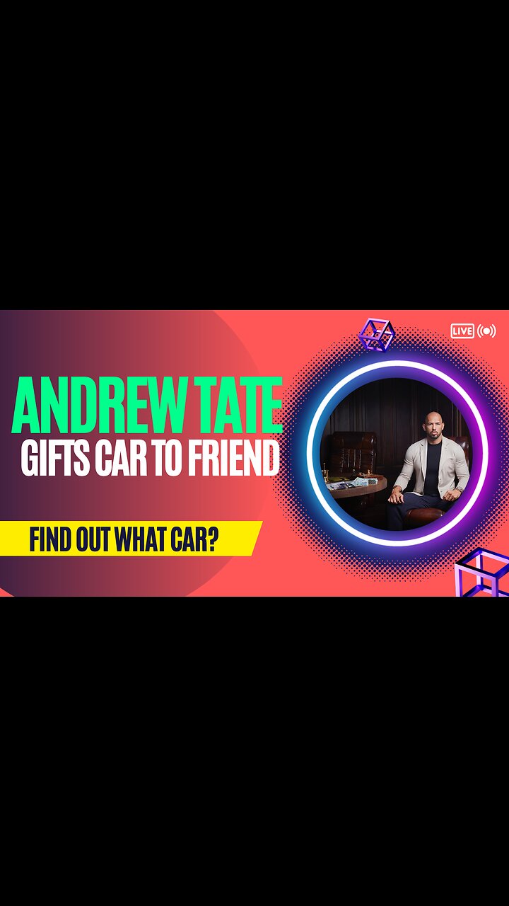 Andrew Tate Gifts Tristan's Friend!! FIND OUT WHAT CAR?