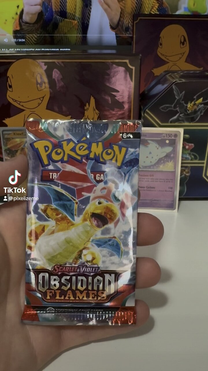 Pokemon Obsidian Flames Packs - Special Illustration Rare Charizard EX?