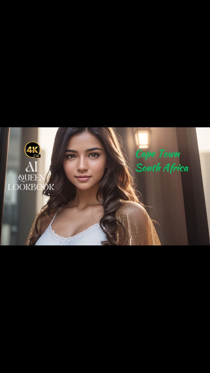 [4K] Ai Queen LookBook l Tower Reflection l Model Al Art video-Central ...