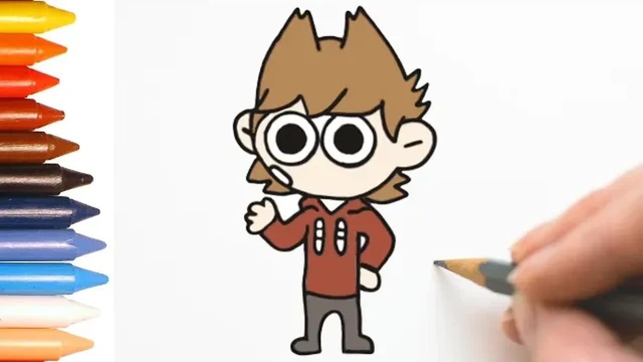 COMO DESENHAR TORD KAWAII - EDDSWORLD - PASSO A PASSO - FÁCIL