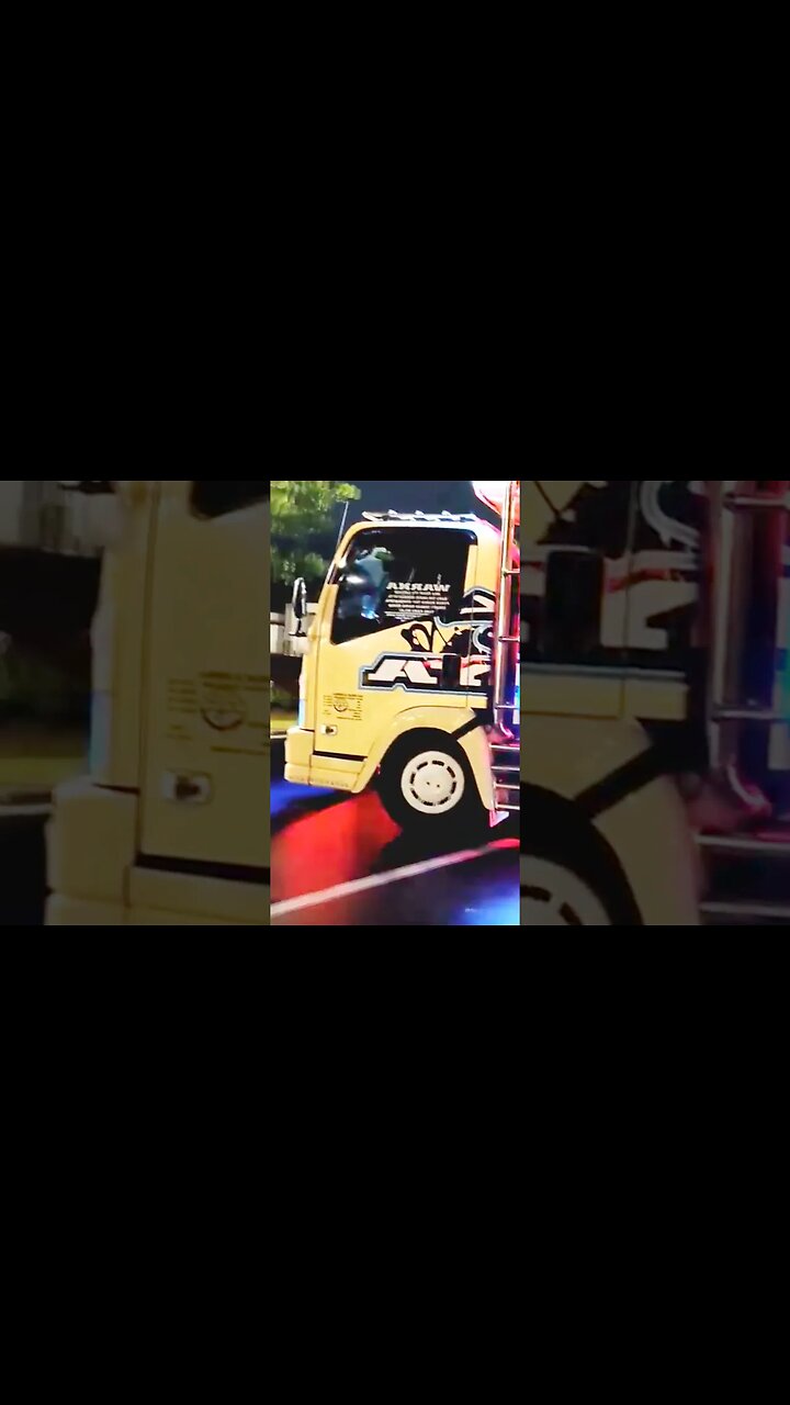 Mobil truk oleng modifikasi keren
