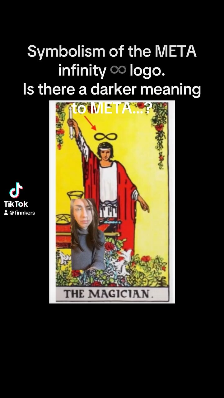 Meta logo: infinity symbolism