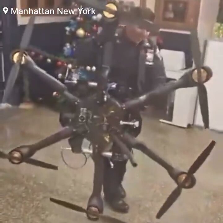🚨#BREAKING: NYPD Finds Massive Drone Amid East Coast Sightings