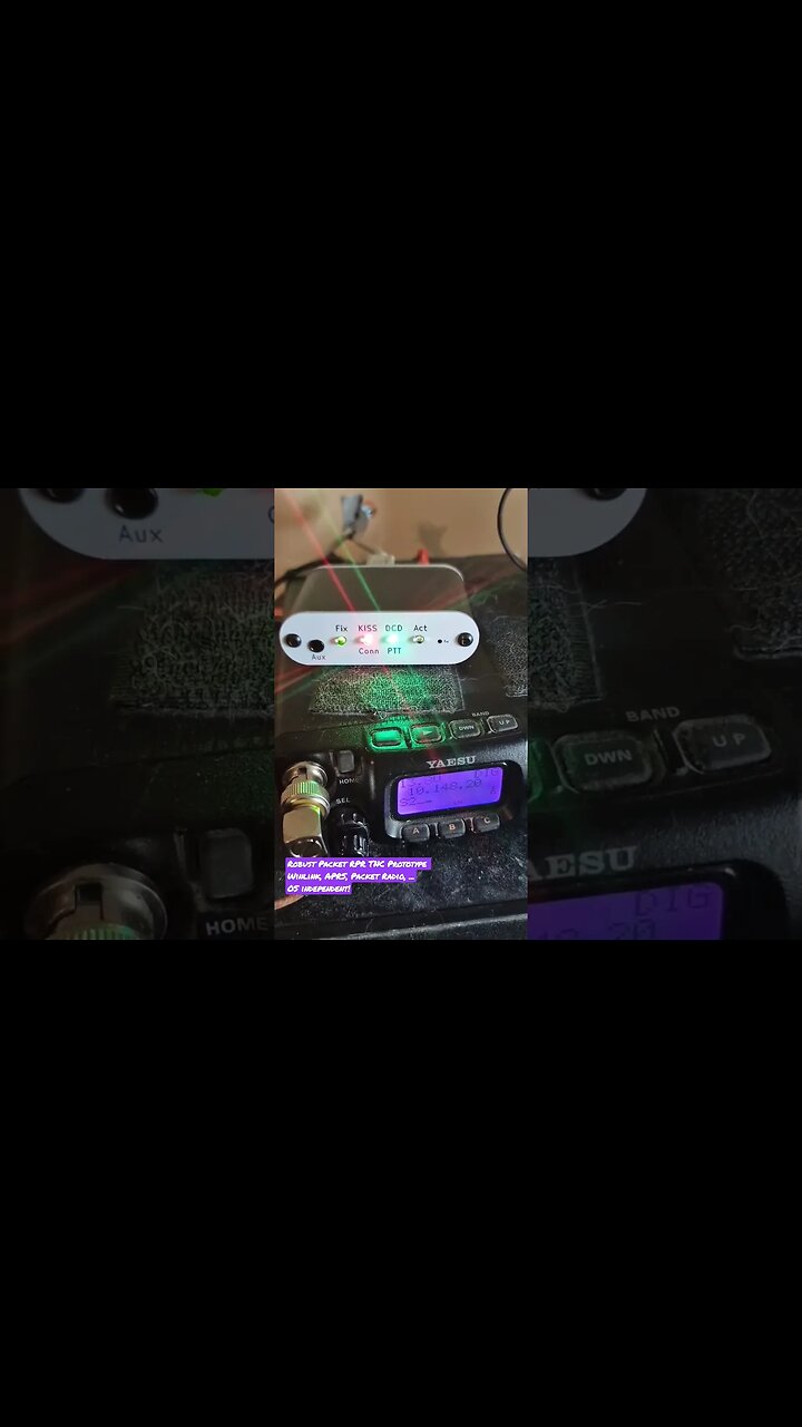 What is Julian up to? Robust Packet Radio on HF #shorts