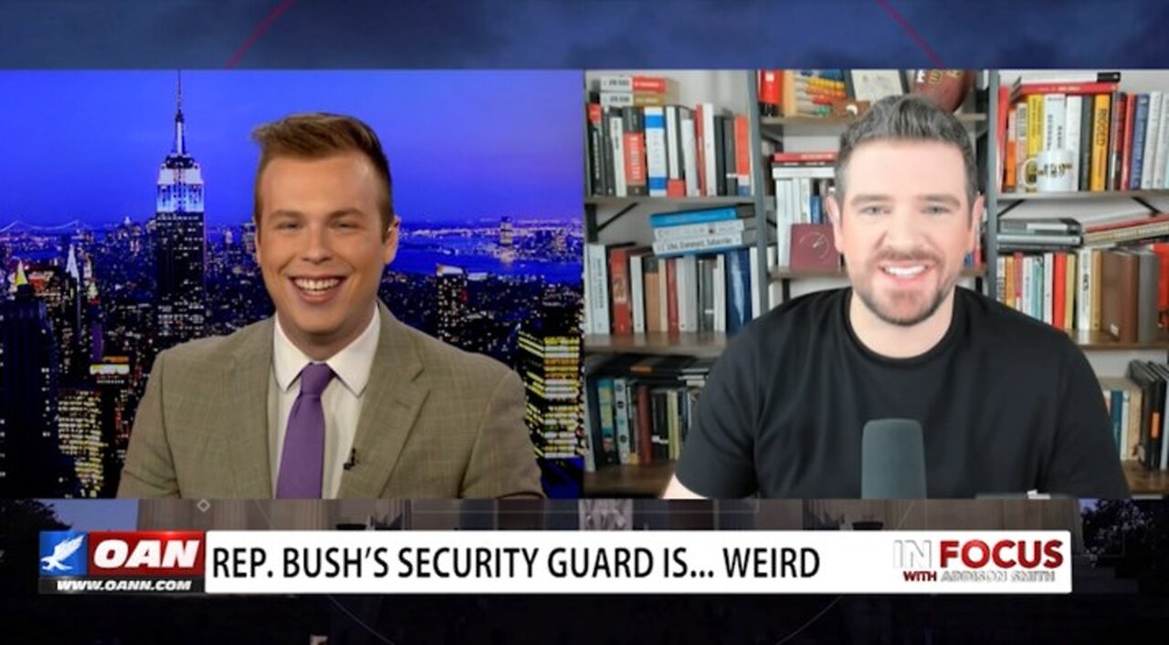 Cori Bush's Security Guard Might Be The Strangest Man On Earth | IN FOCUS