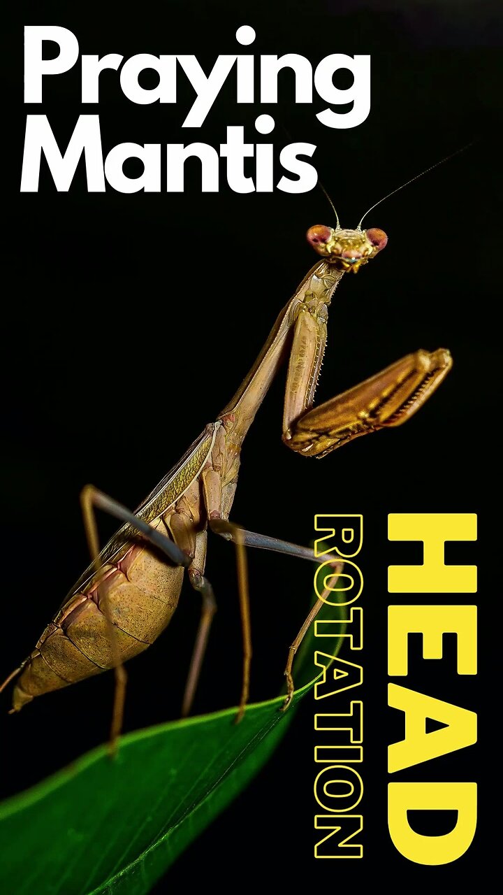 "Praying Mantis: Masters of Head Rotation"