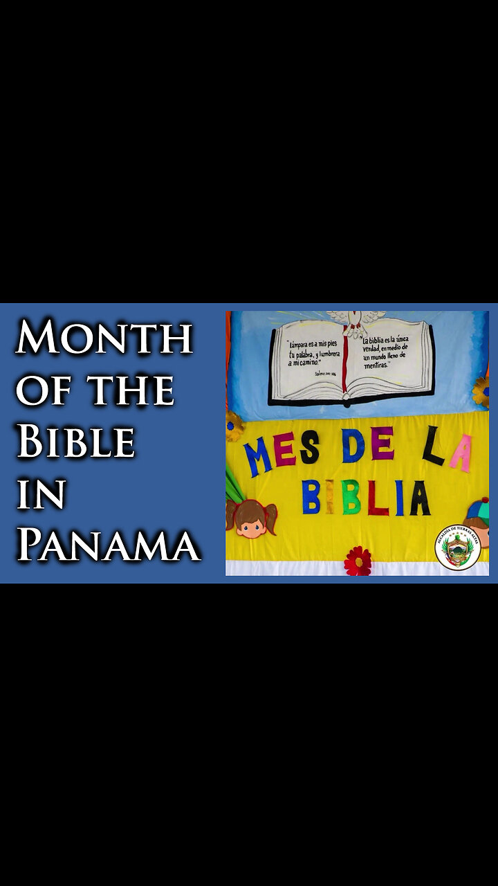Bible Month - Mes de la Biblia - Volcan, Panama, Chiriqui, Tierras Altas