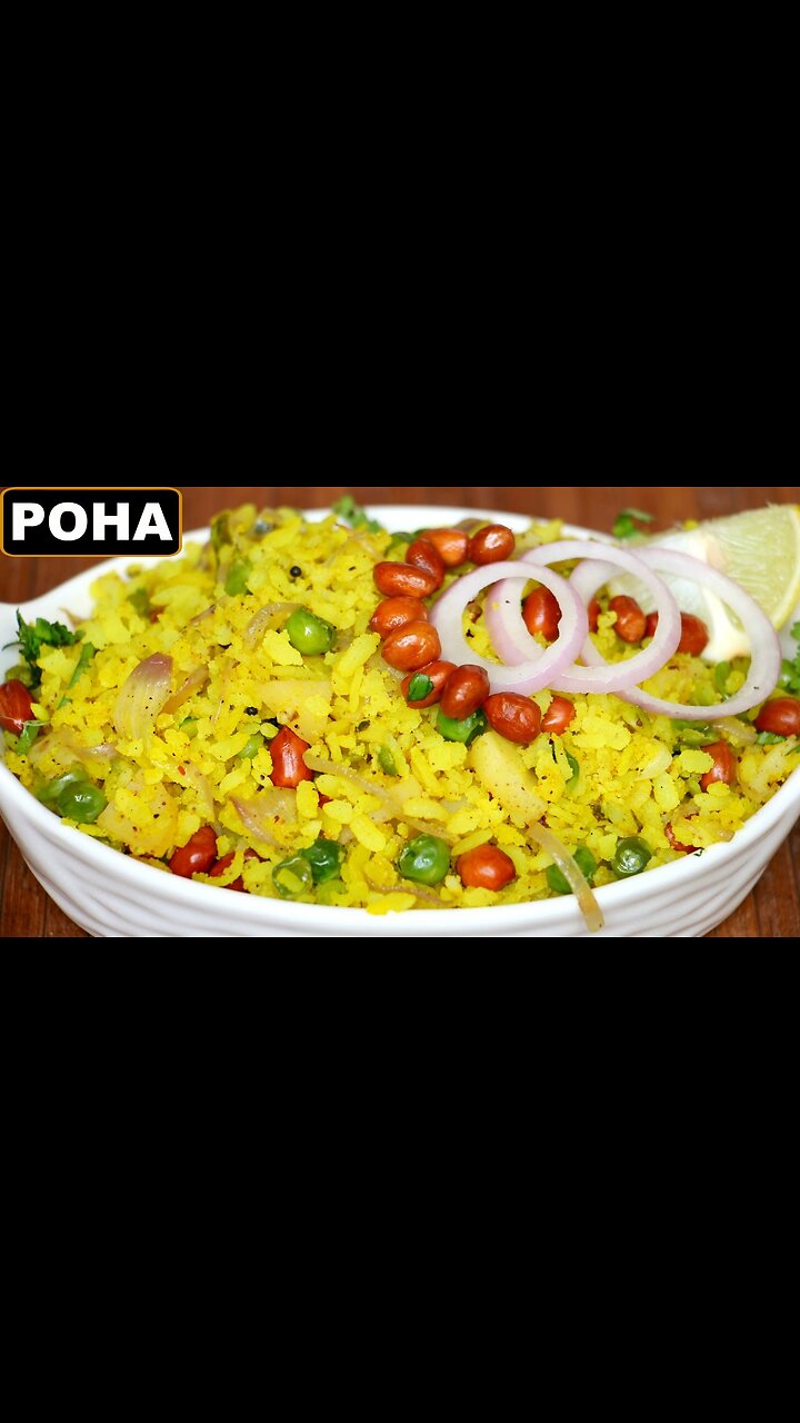 Poha | Cooked Flattened Rice | Quick Indian Breakfast Recipe by Ruchi ...