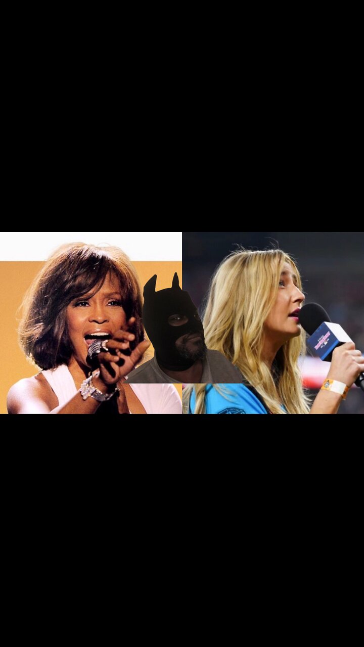 Ingrid Andress Singing The National Anthem, VS Whitney Houston Singing ...