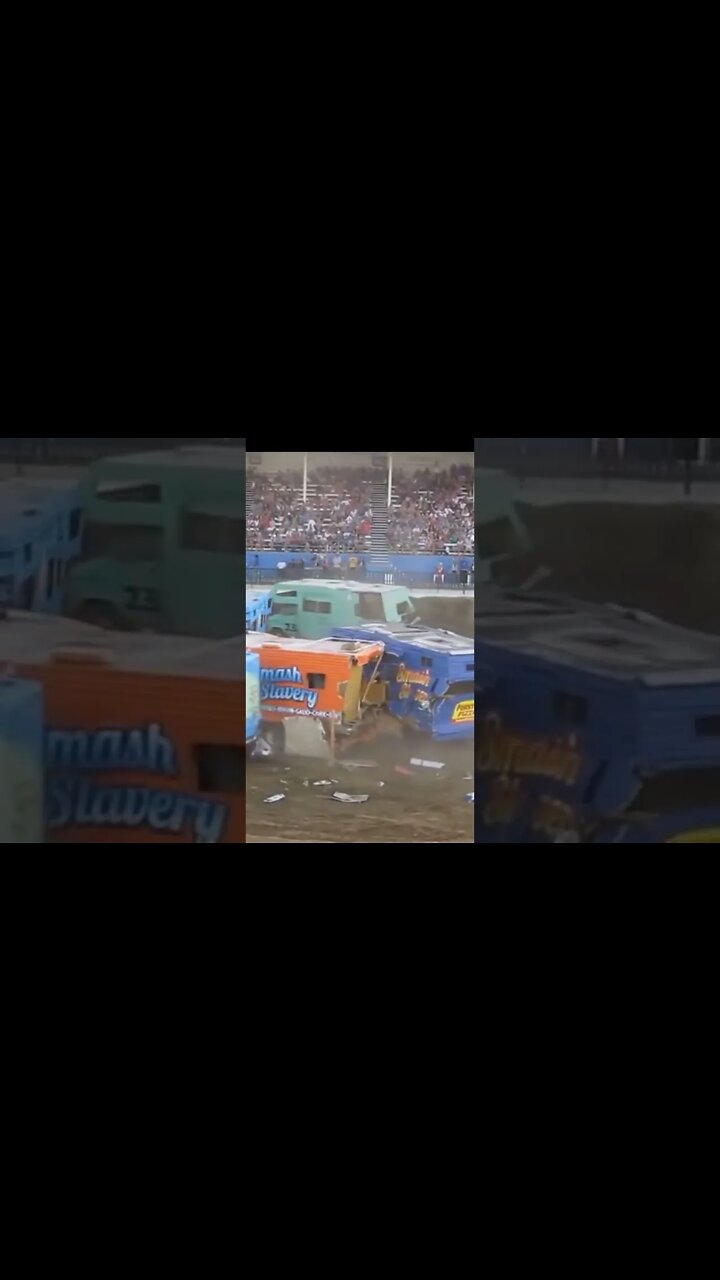 Redneck RV Demolition Derby - Part 2 #shorts