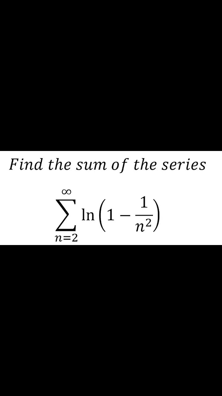 Series (Convergent and Divergent)- Calculus