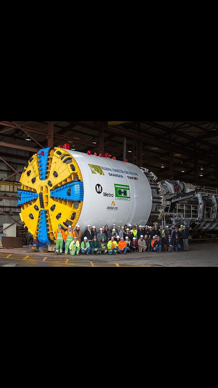 Walmart Logo Shape - on - DUMB Tunnel Boring Machines