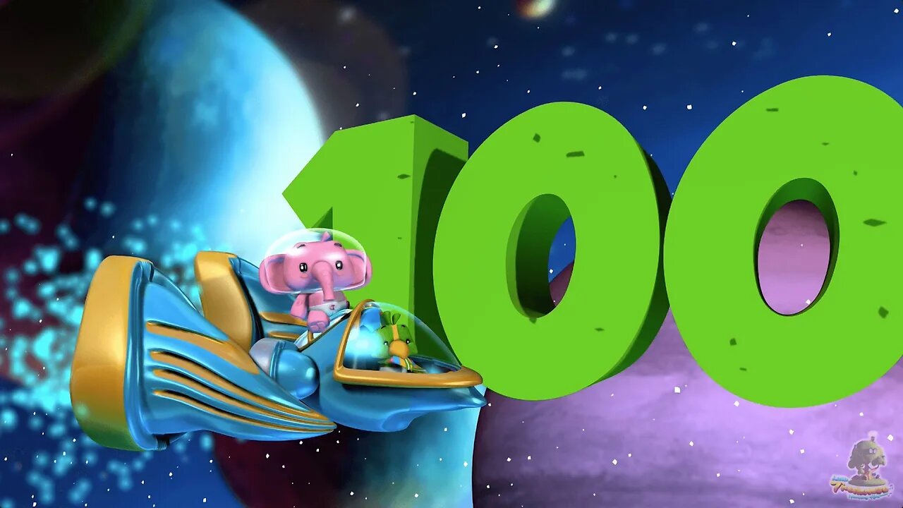 One to Hundred Numbers Song | Big Numbers Song | Educational Song for ...