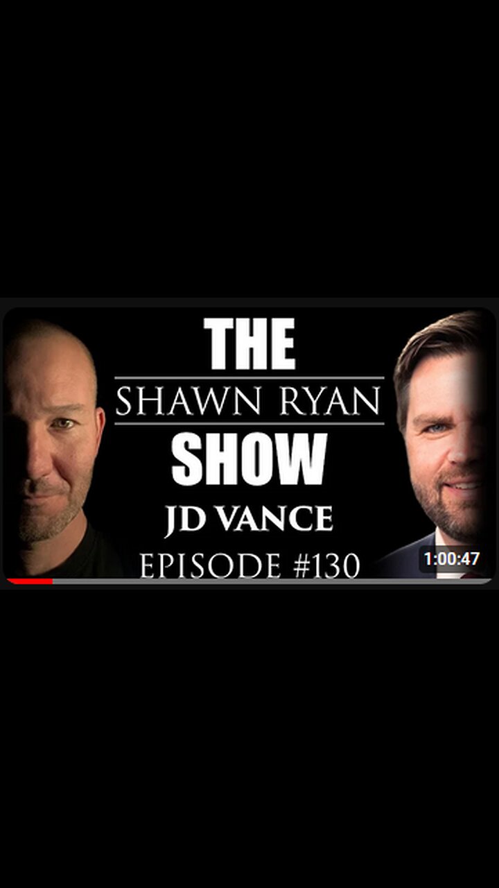 Shawn Ryan Show #130 VP JD Vance: Can Kamala Hndle It