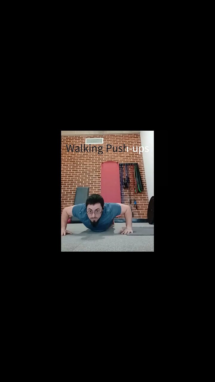 Uncommon Exercise- Walking Pushups