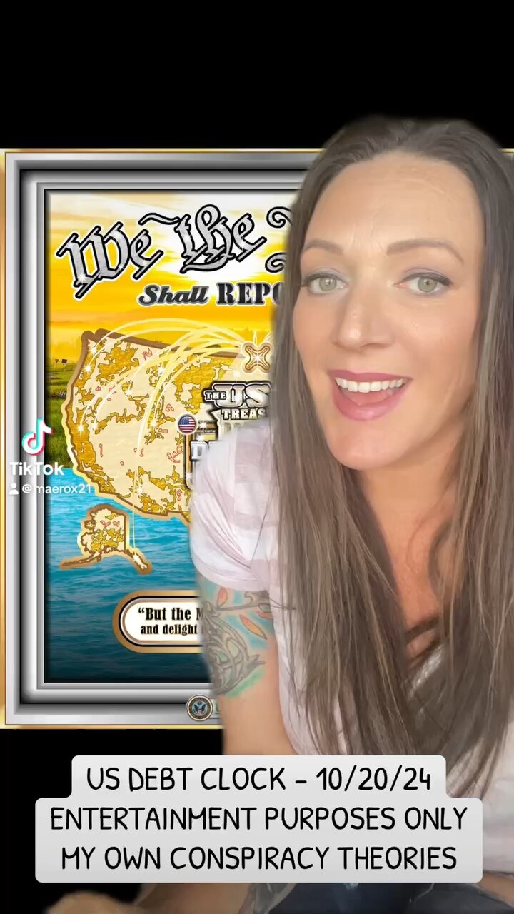 US DEBT CLOCK - 10/20/24 WE THE PEOPLE shall REPOSSESS the LAND Psalm ...