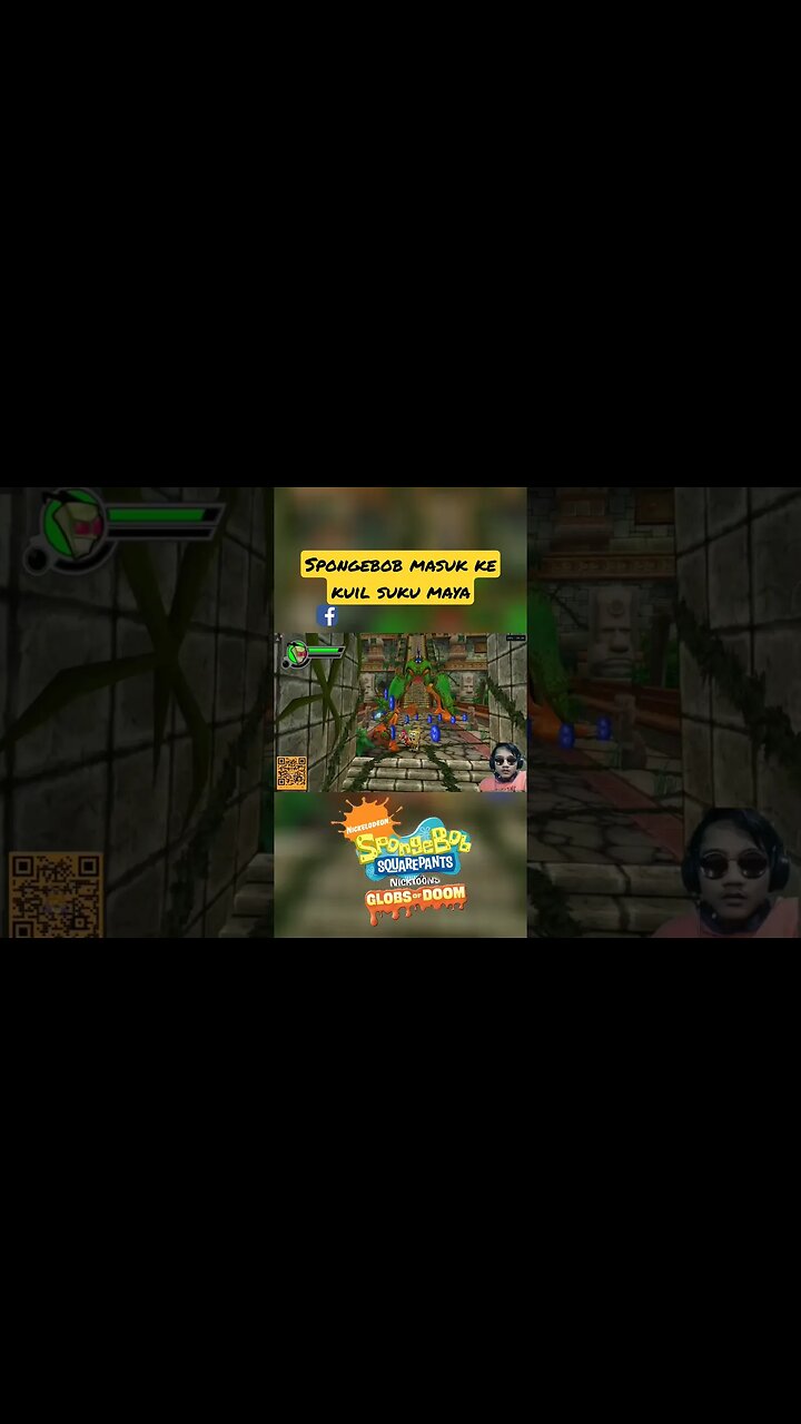 Spongebob masuk ke kuil suku Maya | Spongebob Squarepants: Globs of ...