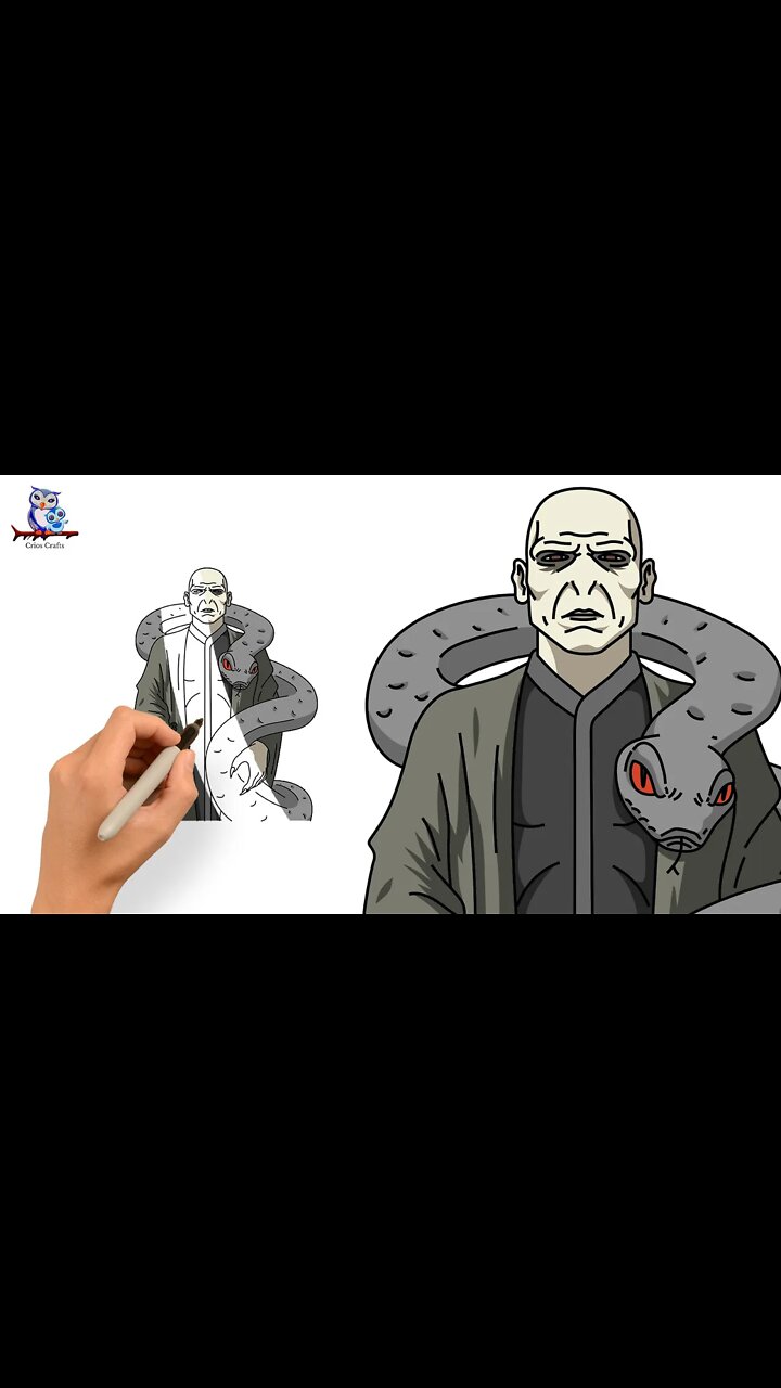 voldemort drawing tutorial