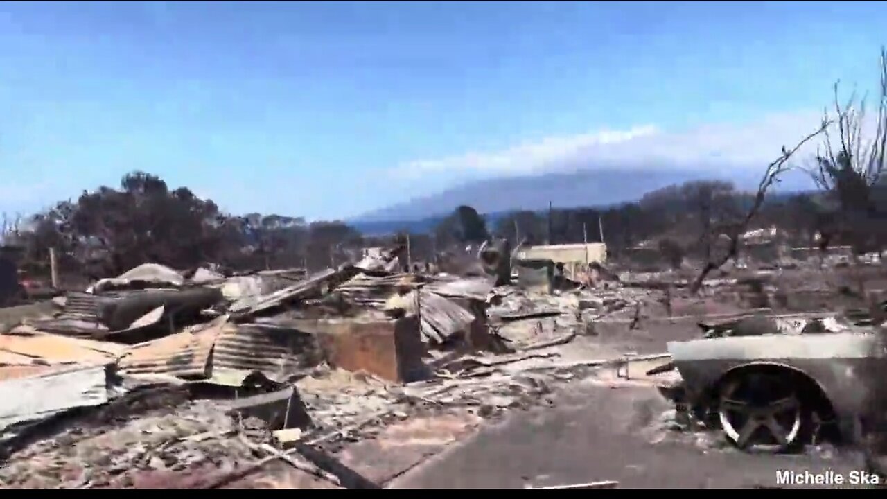 Extensive Footage of Lahaina Devastation, Including Before and After 8 ...