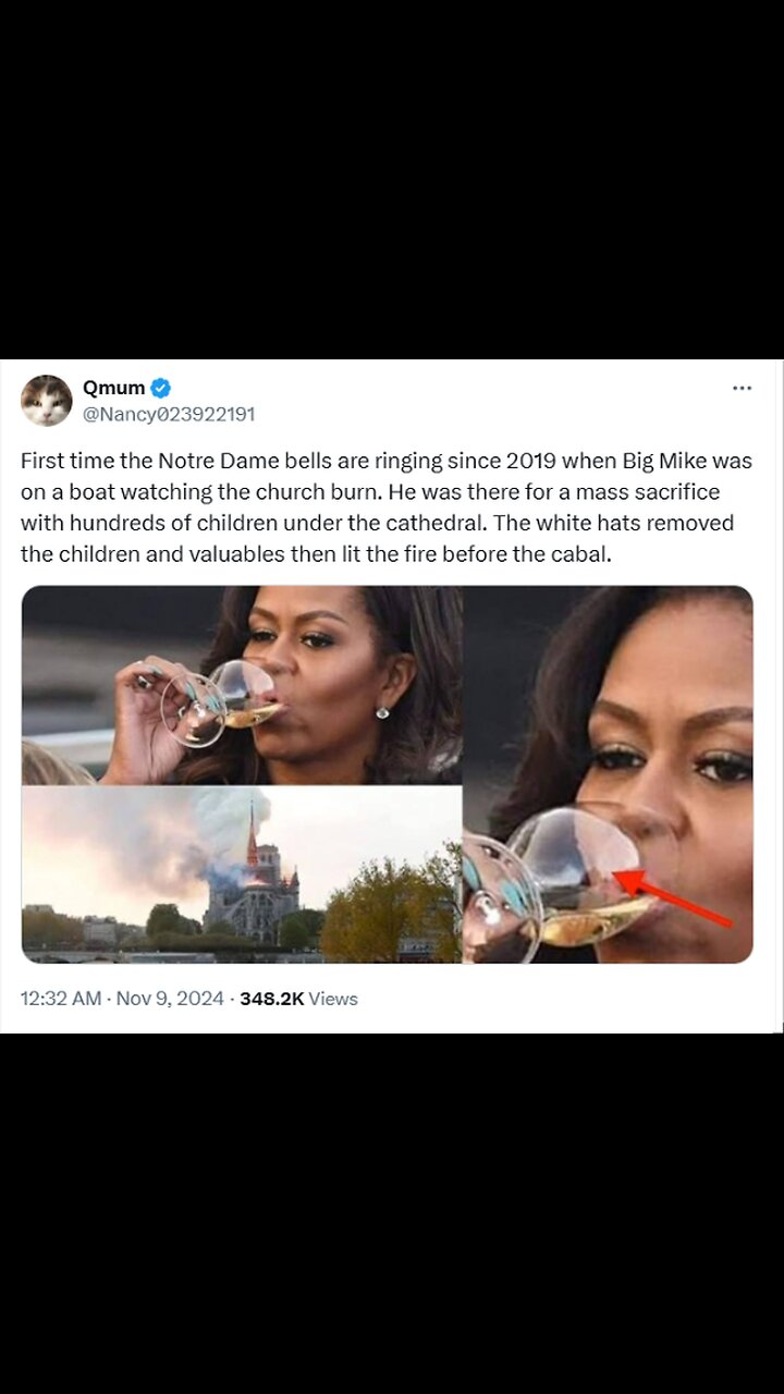 🔔 Interesting timing! The bells of Notre-Dame have just rung for the ...