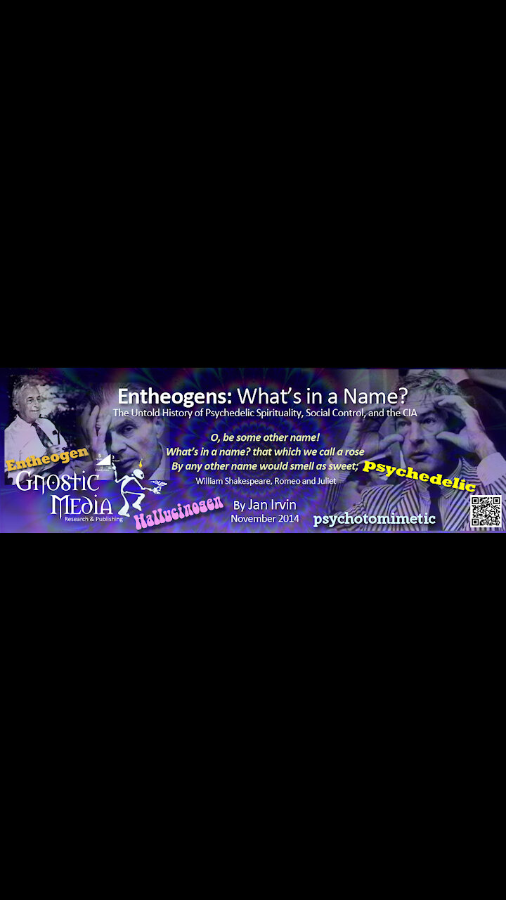 Entheogens: What’s in a Name? The Untold History of Psychedelic ...
