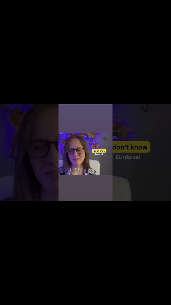 O que significa IDK em inglês? #shorts