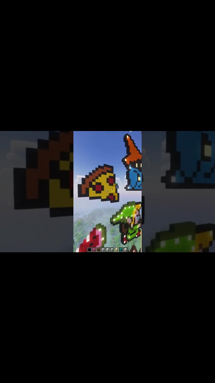 Minecraft 1.19 Pixel Art Survival Multiplayer Server 46.4.53.240:27086 ...