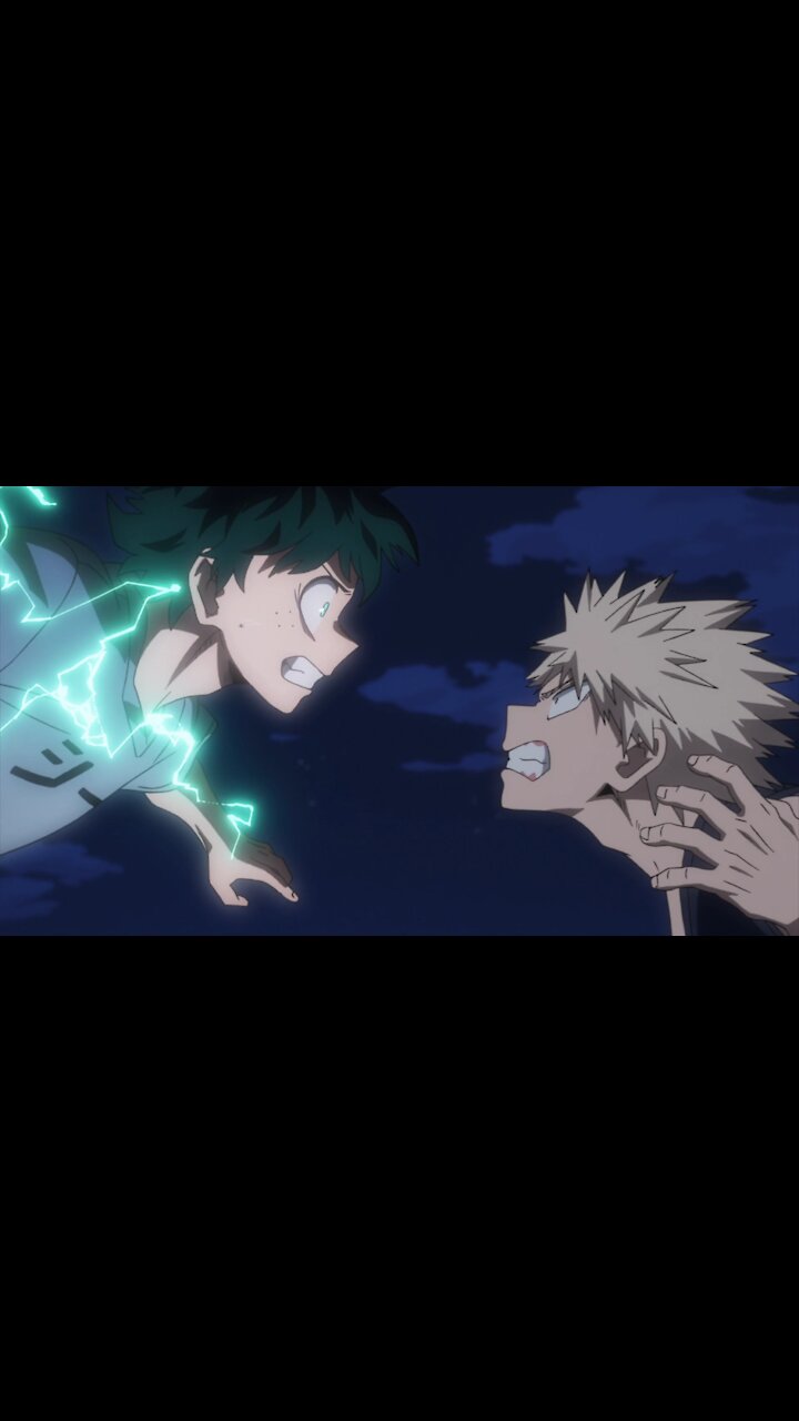 DEKU VS BAKUGO SEASON 3 MOMENT