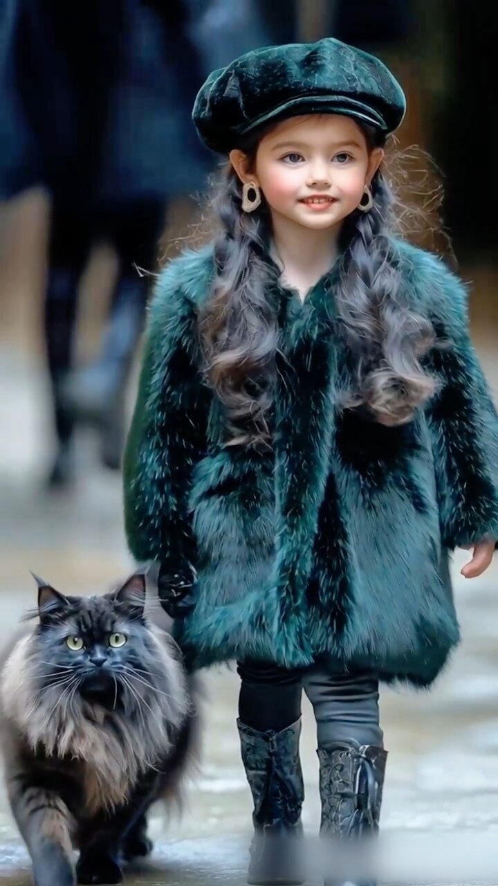 “Cute Baby and Animals: Adorable Modeling Moments to Melt Your Heart”