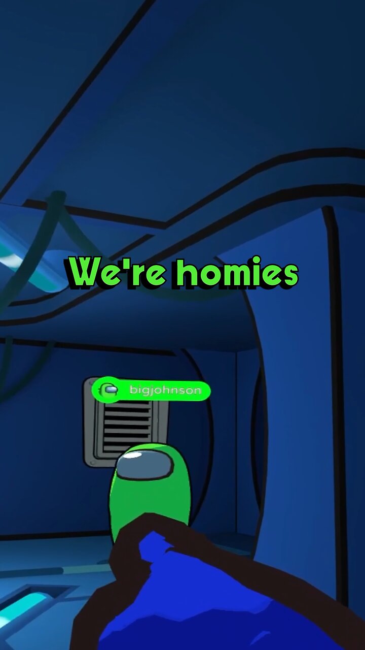 Snitching on the Homies in Among Us VR 👀🗣️ #amongusgame #amongus # ...