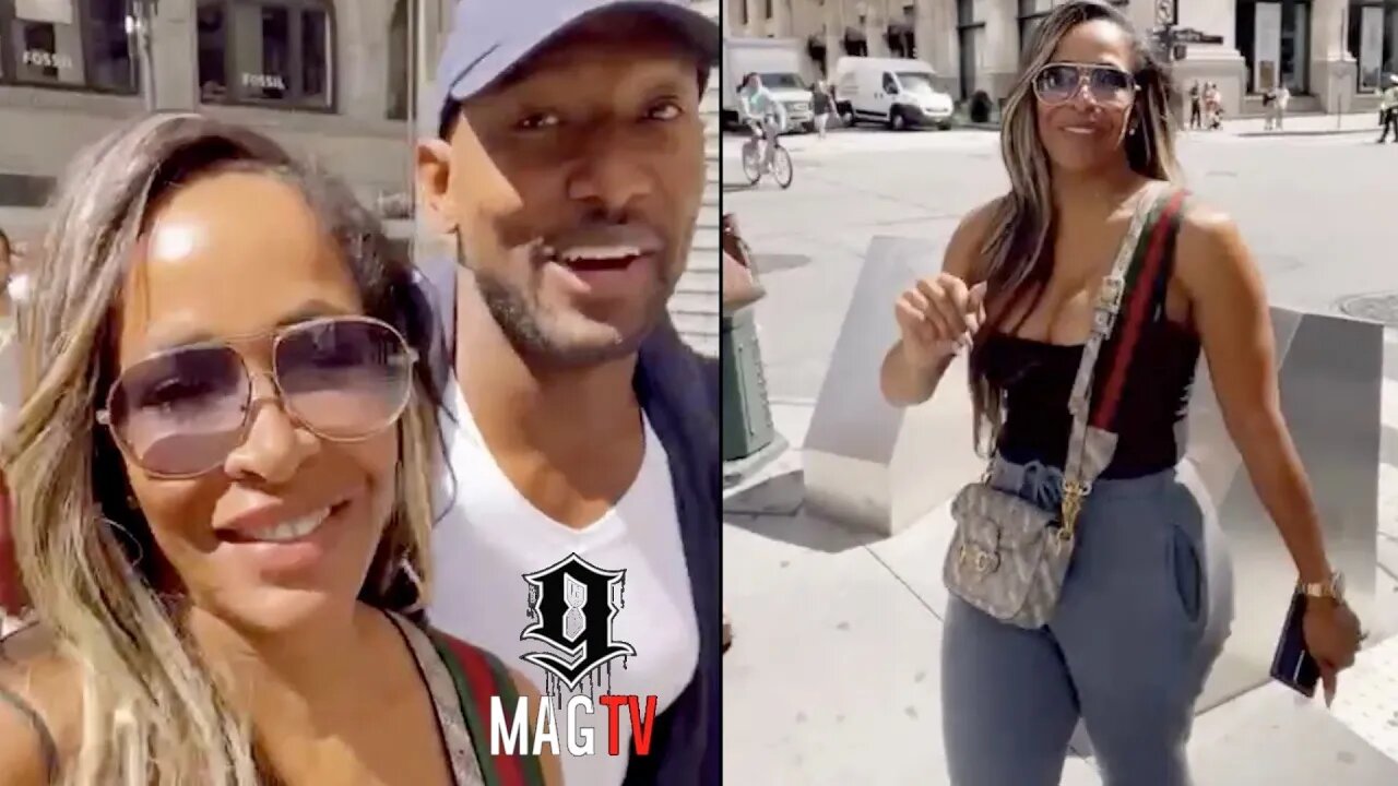 Sheree Whitfield & New Boo Martell Holt Spotted On The Streets Of New ...