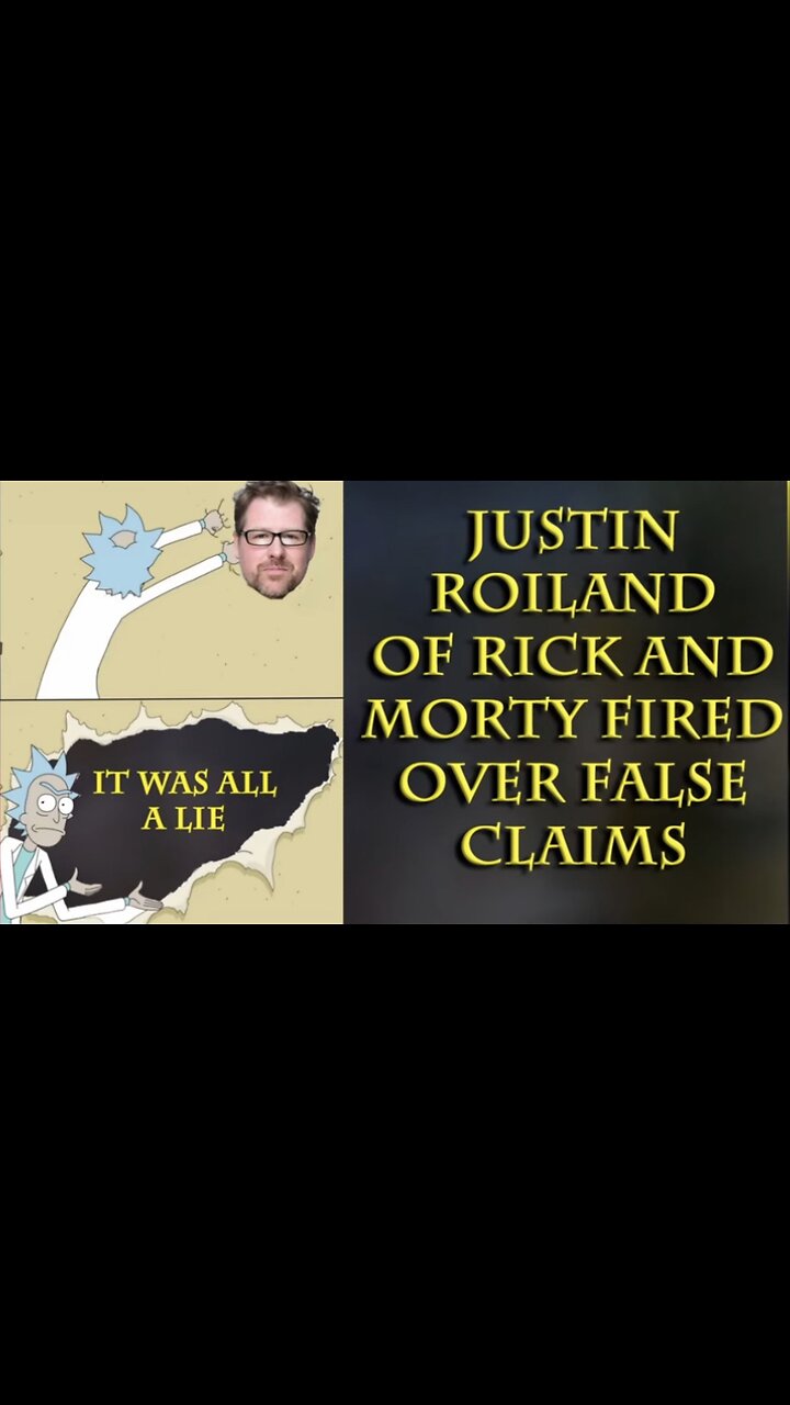 Justin Rolland of Rick & Morty FIRED Over FALSE Claims!