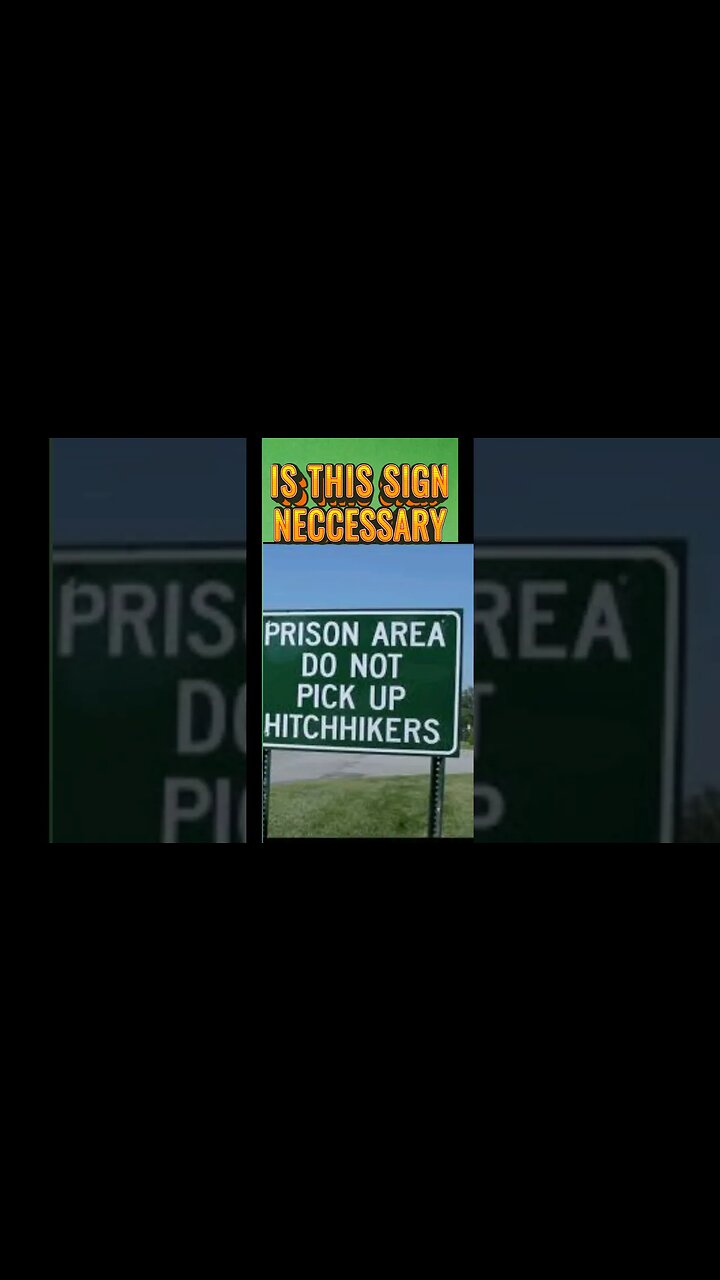 Funny Prison Sign #Shorts #prison #funny