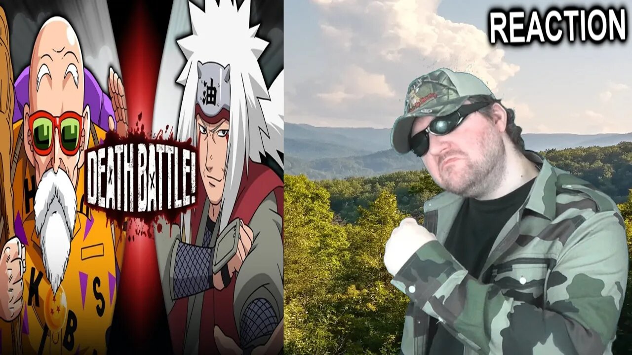 Roshi VS Jiraiya (Dragon Ball VS Naruto) - Death Battle! REACTION!!! (BBT)