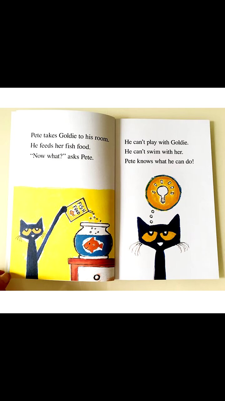 Pete The Cat Picture Books Kids Babies Famous Stories Learning English ...