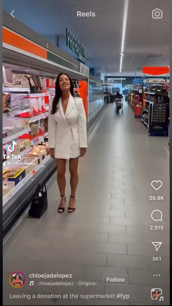 Woman Causes Stir by Leaving Panties on Grocery Store Shelf