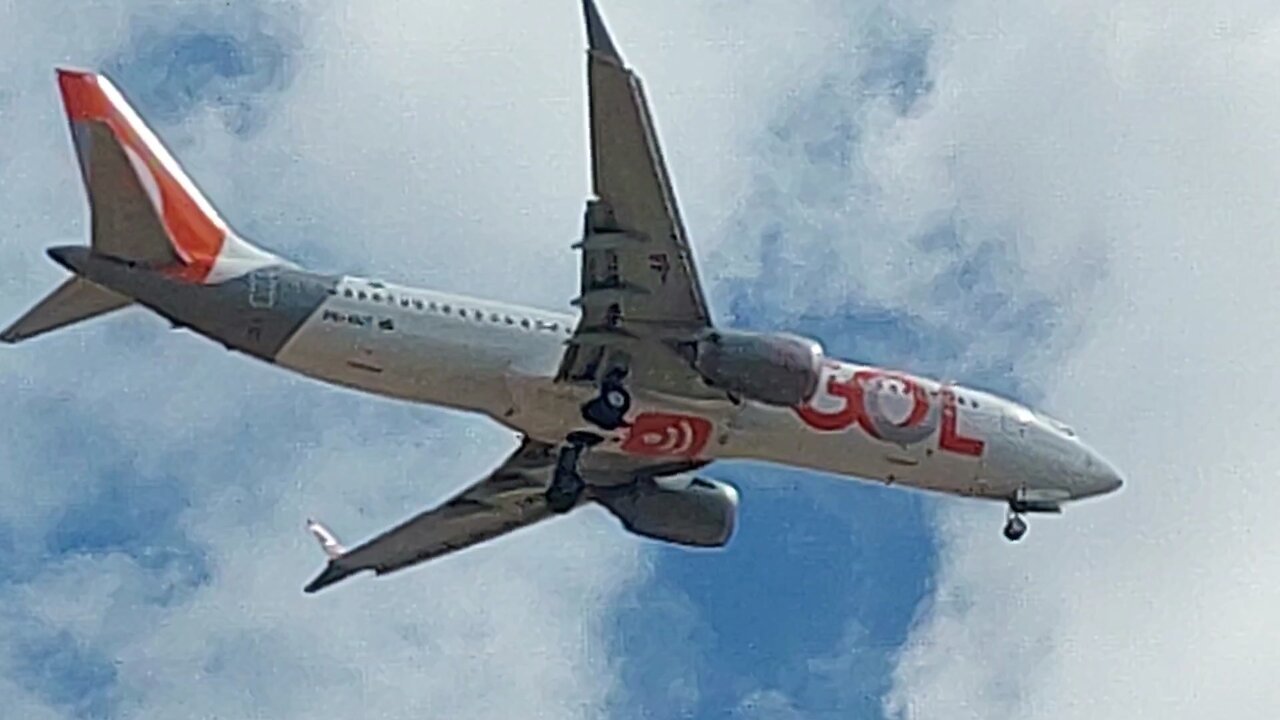 Boeing 737 MAX 8 PR-XMT vindo São Paulo(Congonhas) para Fortaleza