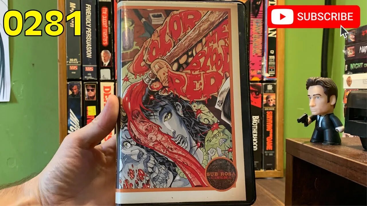 [0281] COLOR ME BLOOD RED (1965) VHS INSPECT [#colormebloodred # ...