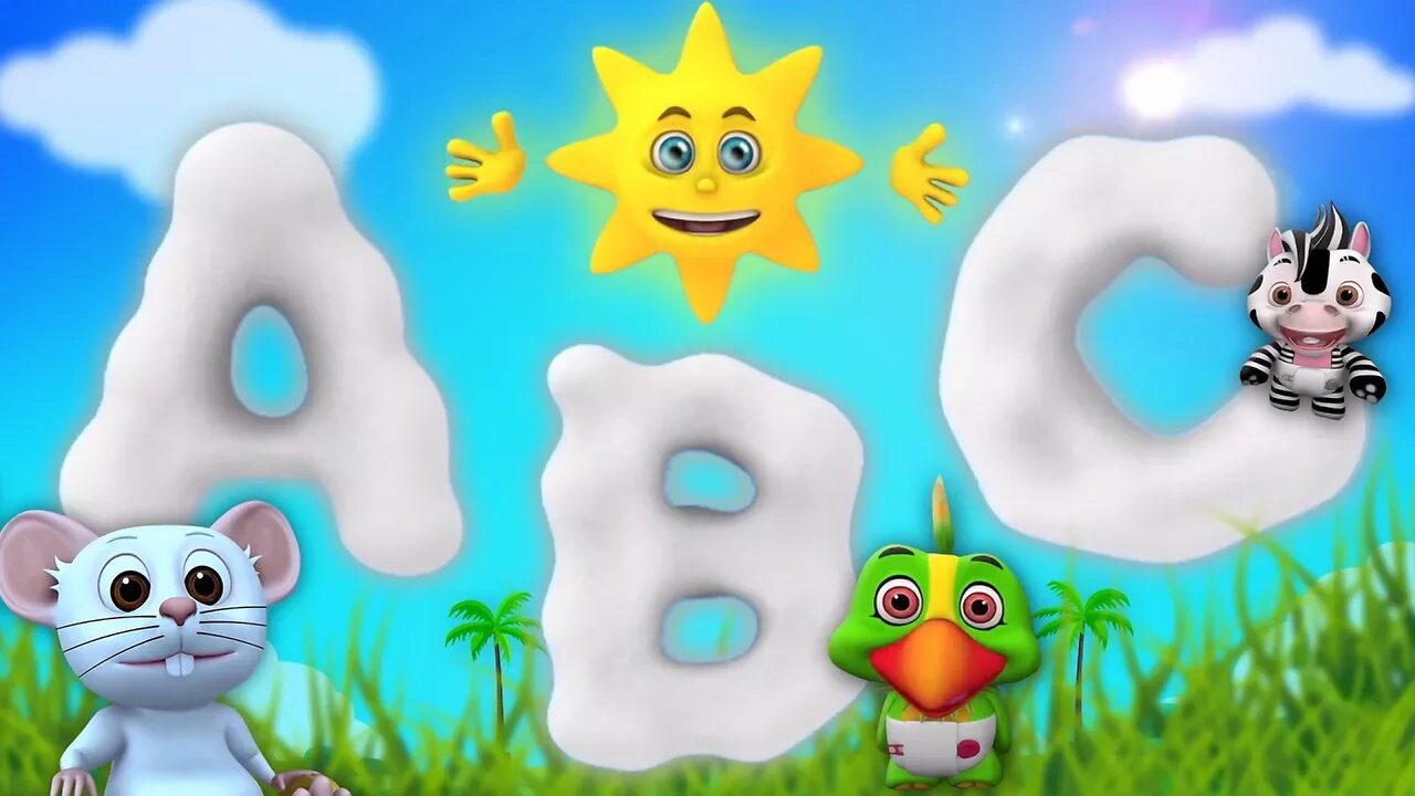 ABC Learning Songs For Toddlers | Kindergarten Nursery Rhymes ...
