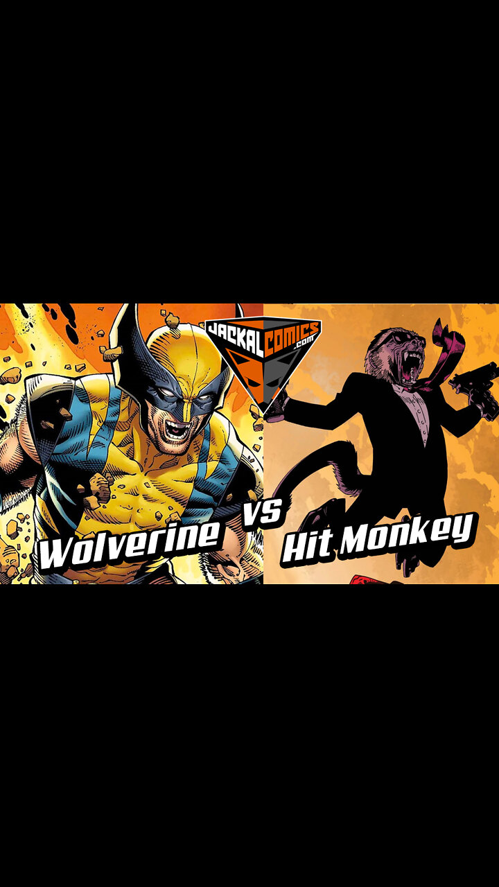 WOLVERINE Vs. HIT MONKEY - Comic Book Battles: Who Would Win In A Fight?