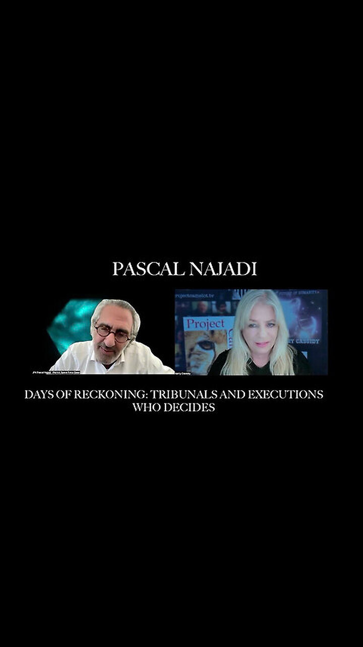 Pascal Najadi - Tribunals And Executions Who Decides!