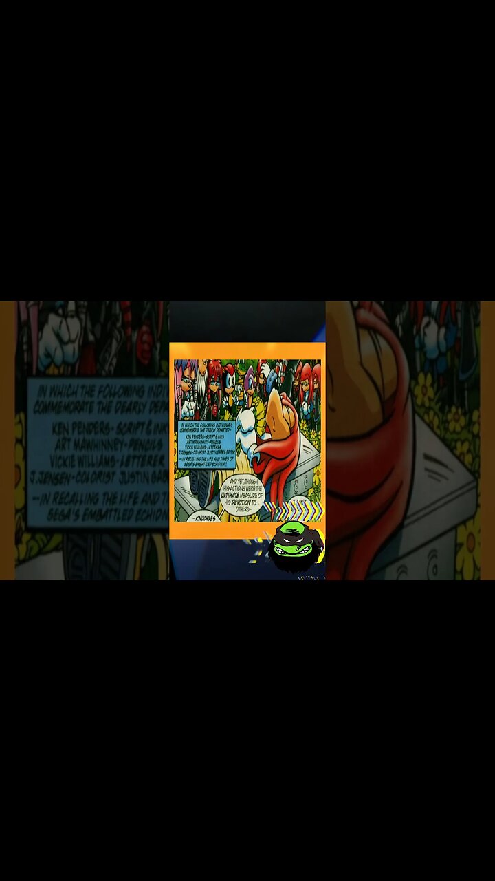 Knuckles Death Explained | Sonic The Hedgehog #shorts