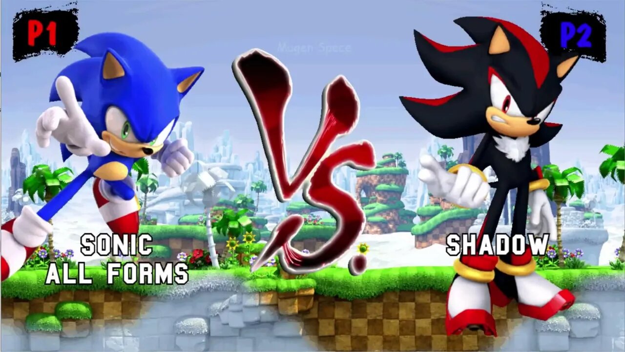 Sonic all forms & Metal Sonic VS Shadow & Sonic exe I Sonic Mugen