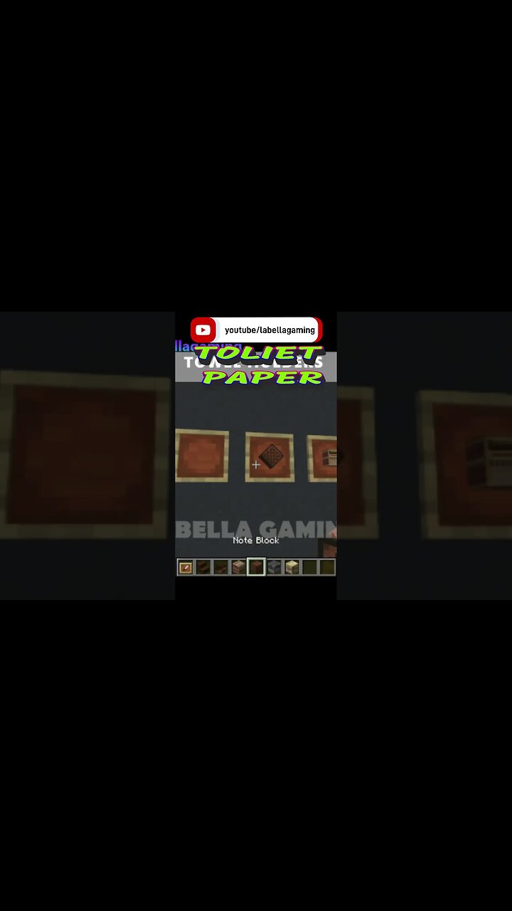 Towels & Toilet Paper Holder | Minecraft